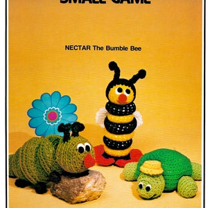 Vintage Crochet Toy Pattern Book PDF Download • Crochet Doll Animal ...