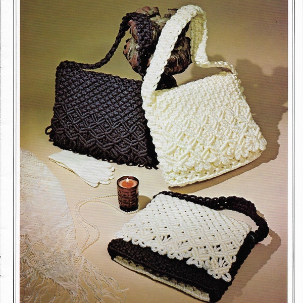 Macrame Purse - Etsy