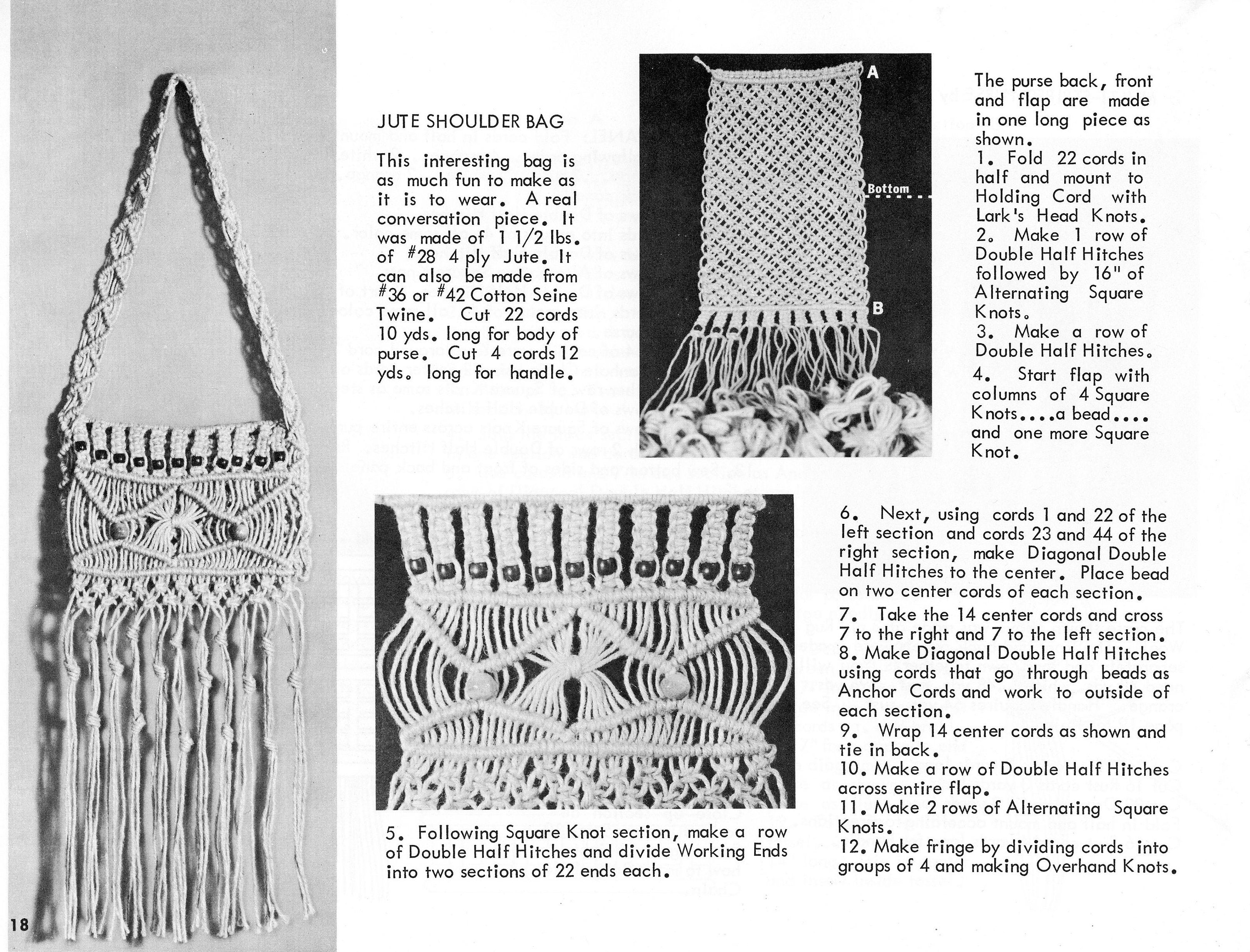 Macramé Plant Hanger Macrame Pot Hangers Globe Booklet | Etsy