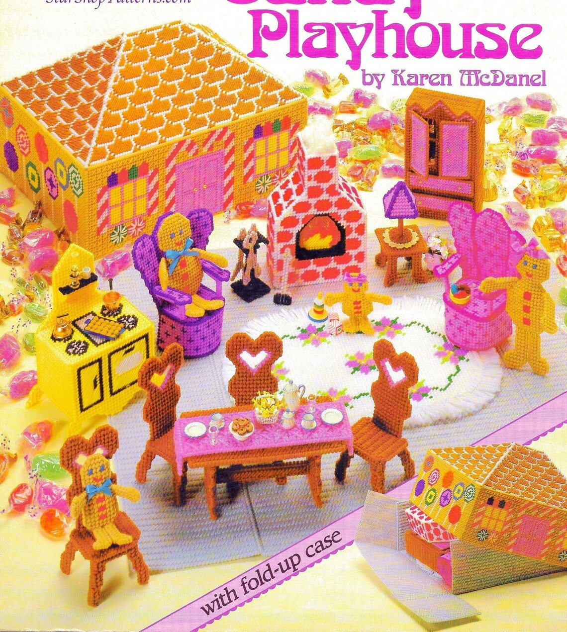 Vintage Toy Plastic Canvas Pattern Book PDF Candy - Etsy