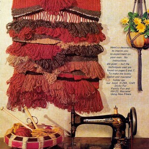 Vintage Weaving Pattern Book PDF 1970s Flatloom Easy to Weave Books ...