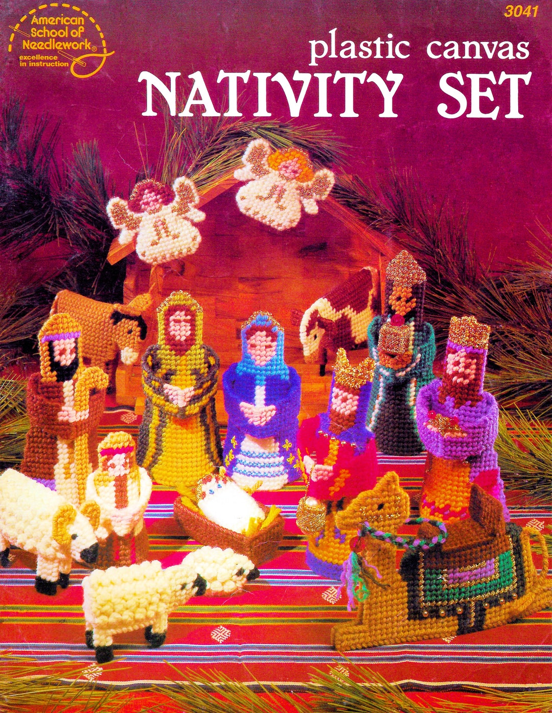 Vintage Plastic Canvas Pattern Book PDF Digital Download - Etsy