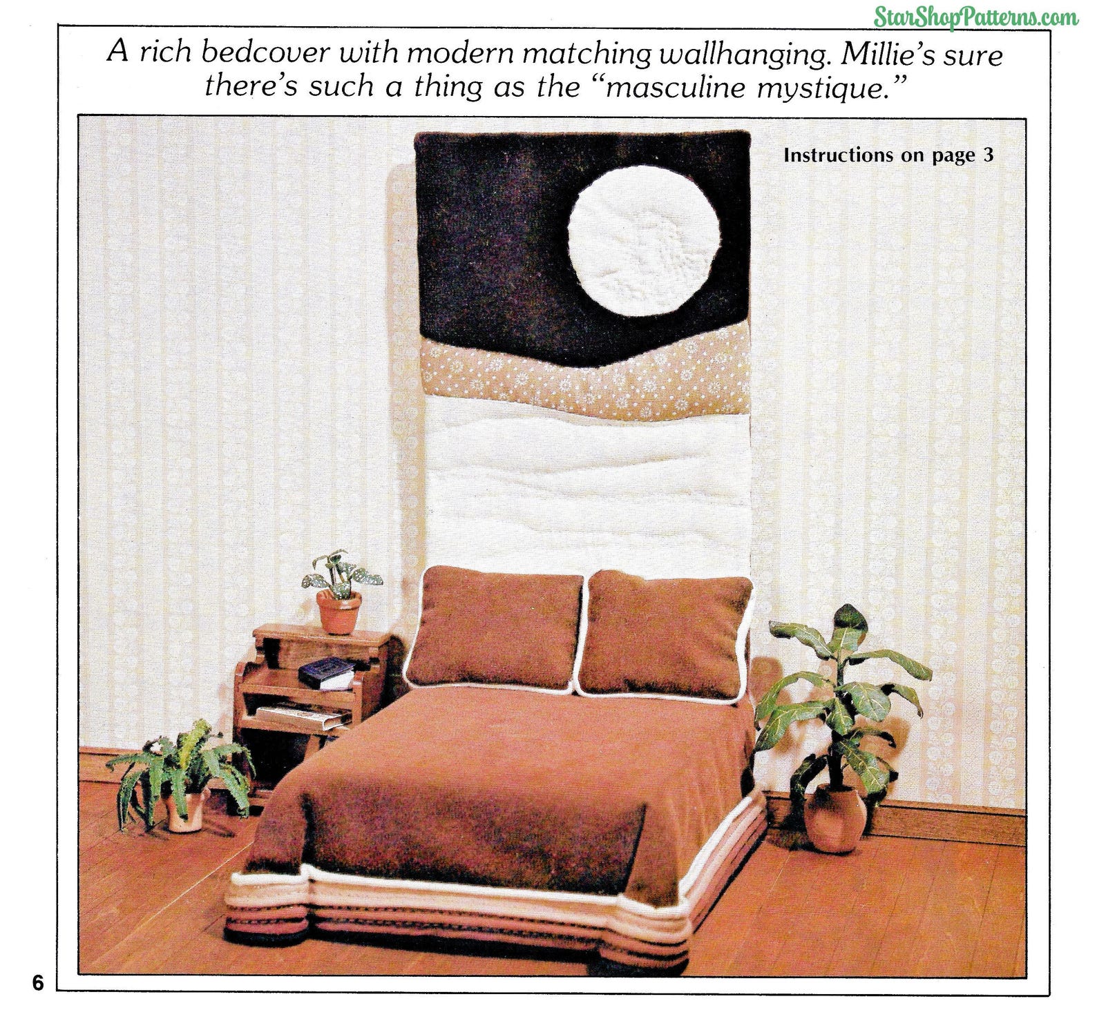 Vintage Miniature Dollhouse Pattern Book PDF • 1:12 Scale Mini Quilt ...