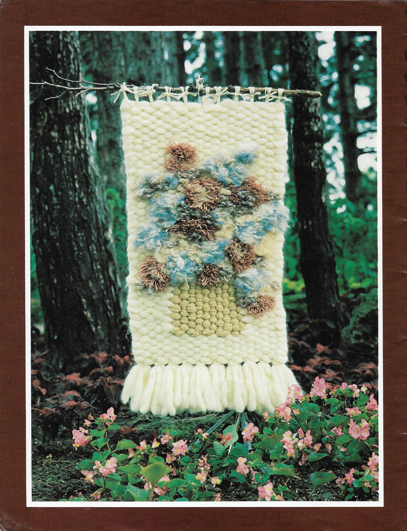 Weaving A Weavers Garden • 1970s Flatloom Easy Beginner Weaving Book ...