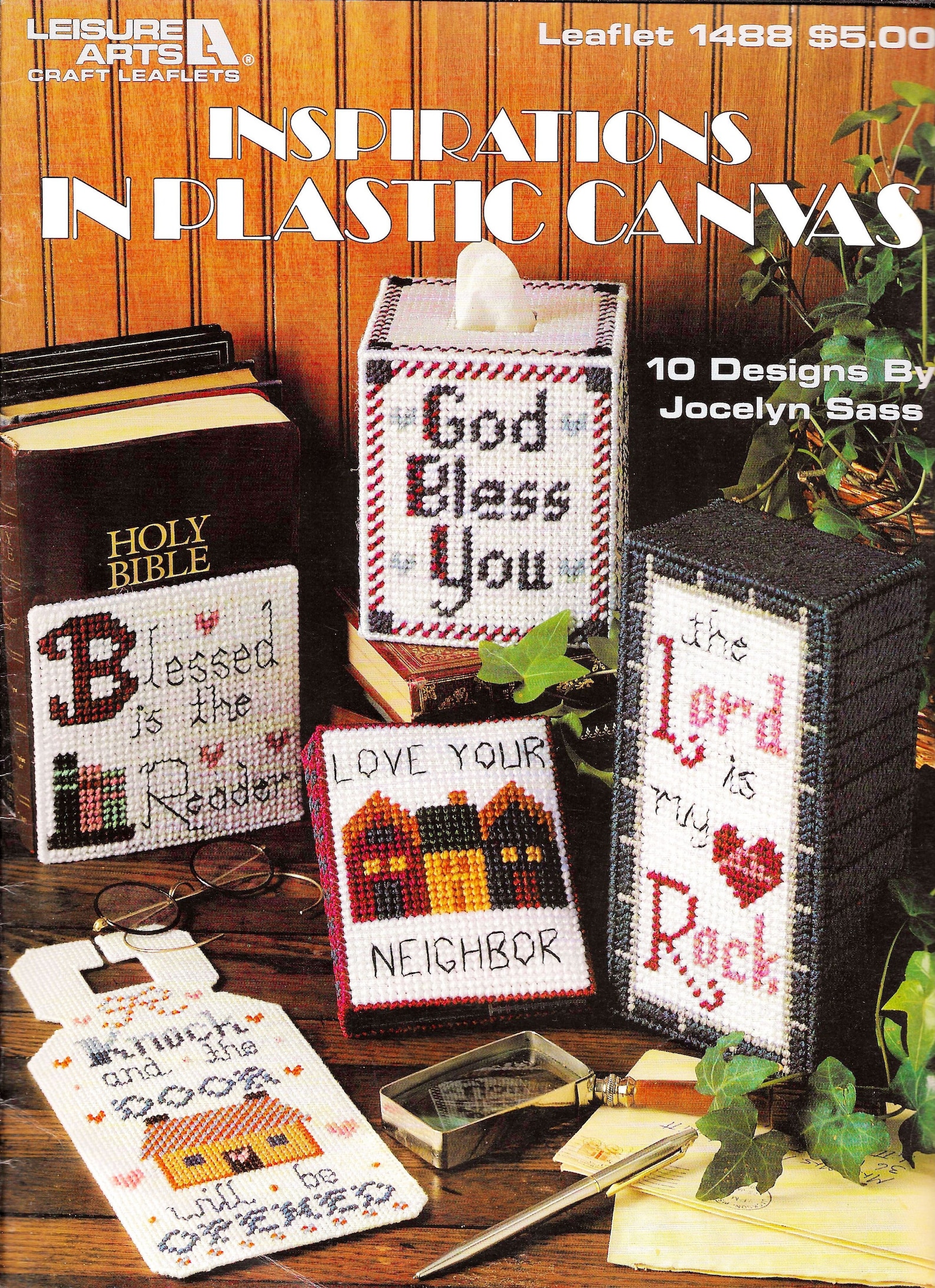 Vintage Plastic Canvas Pattern Book PDF Digital Download - Etsy