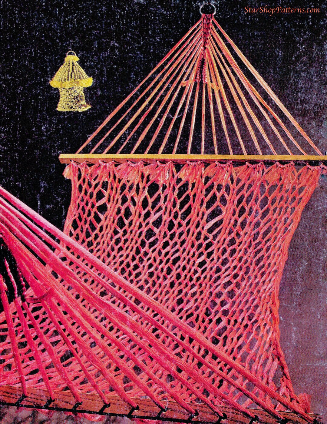 Vintage Macrame Pattern Book PDF Download • Macrame Hammock Pattern ...