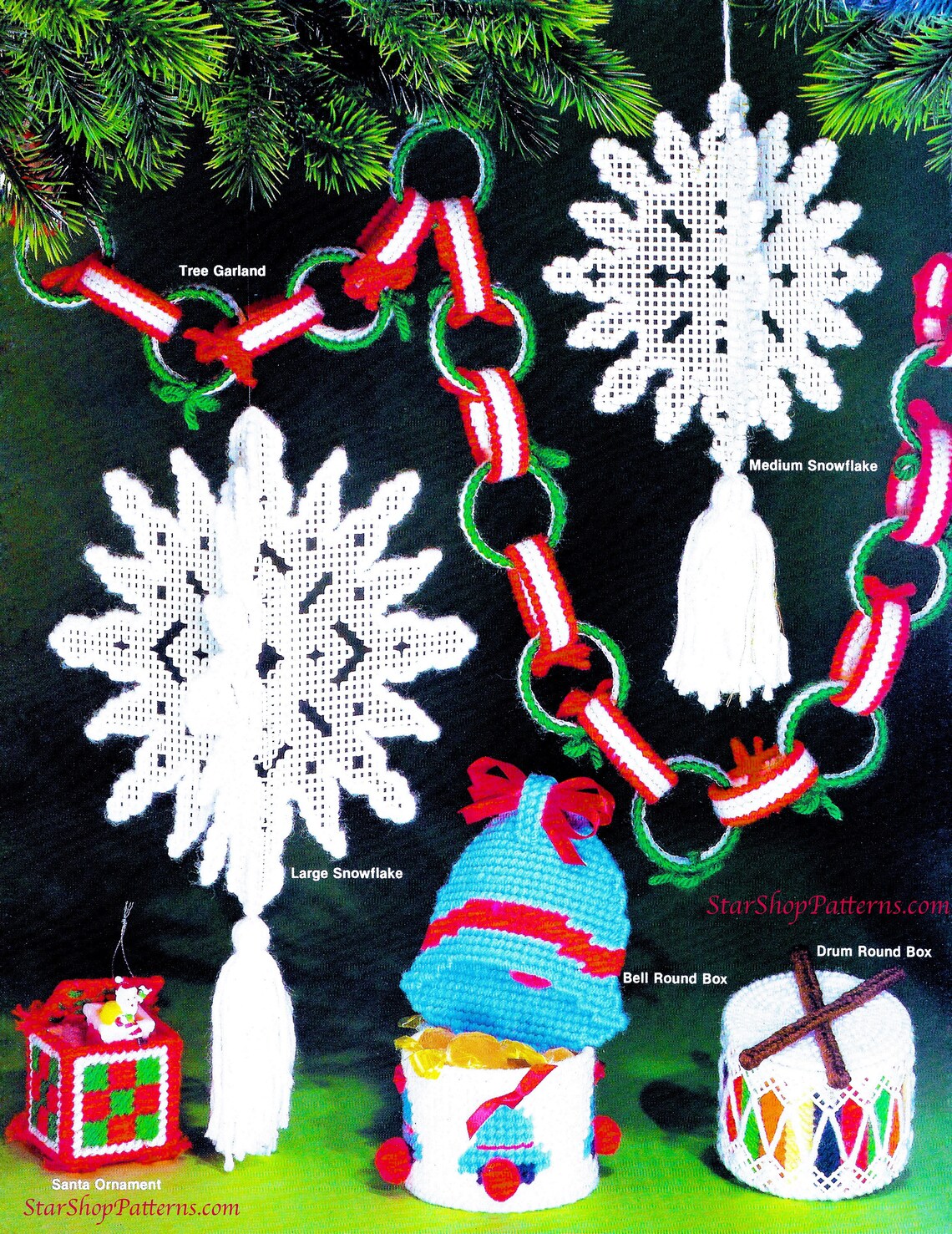 Vintage Plastic Canvas Pattern Book PDF Digital Download - Etsy