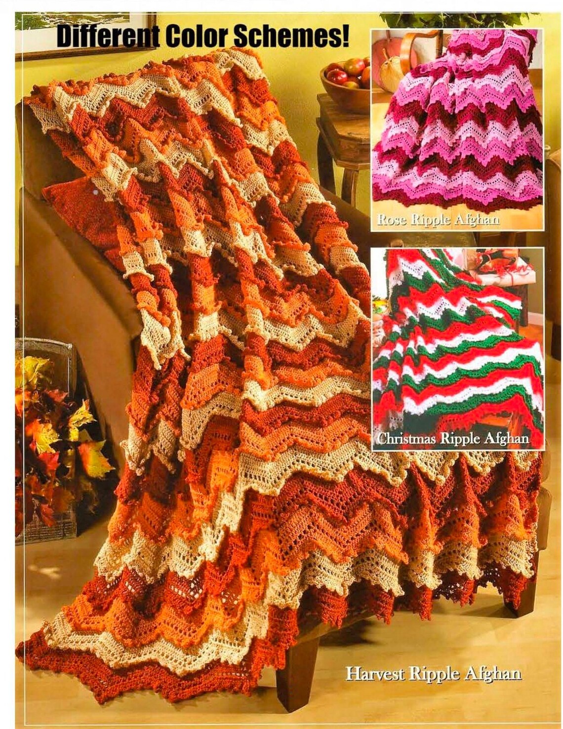 Vintage Crochet Afghan Pattern PDF Rose Crochet Blanket - Etsy