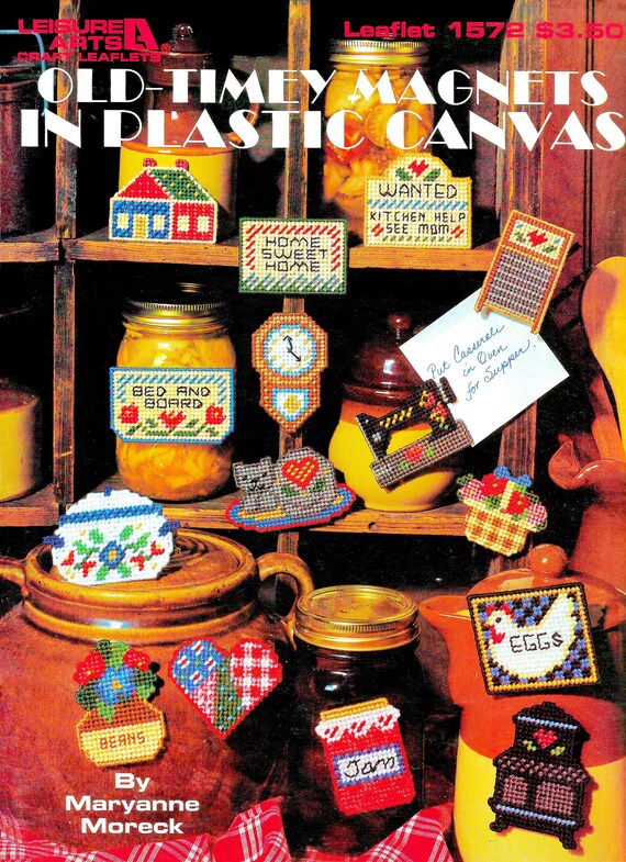 Vintage Plastic Canvas Pattern Book PDF Digital Download - Etsy