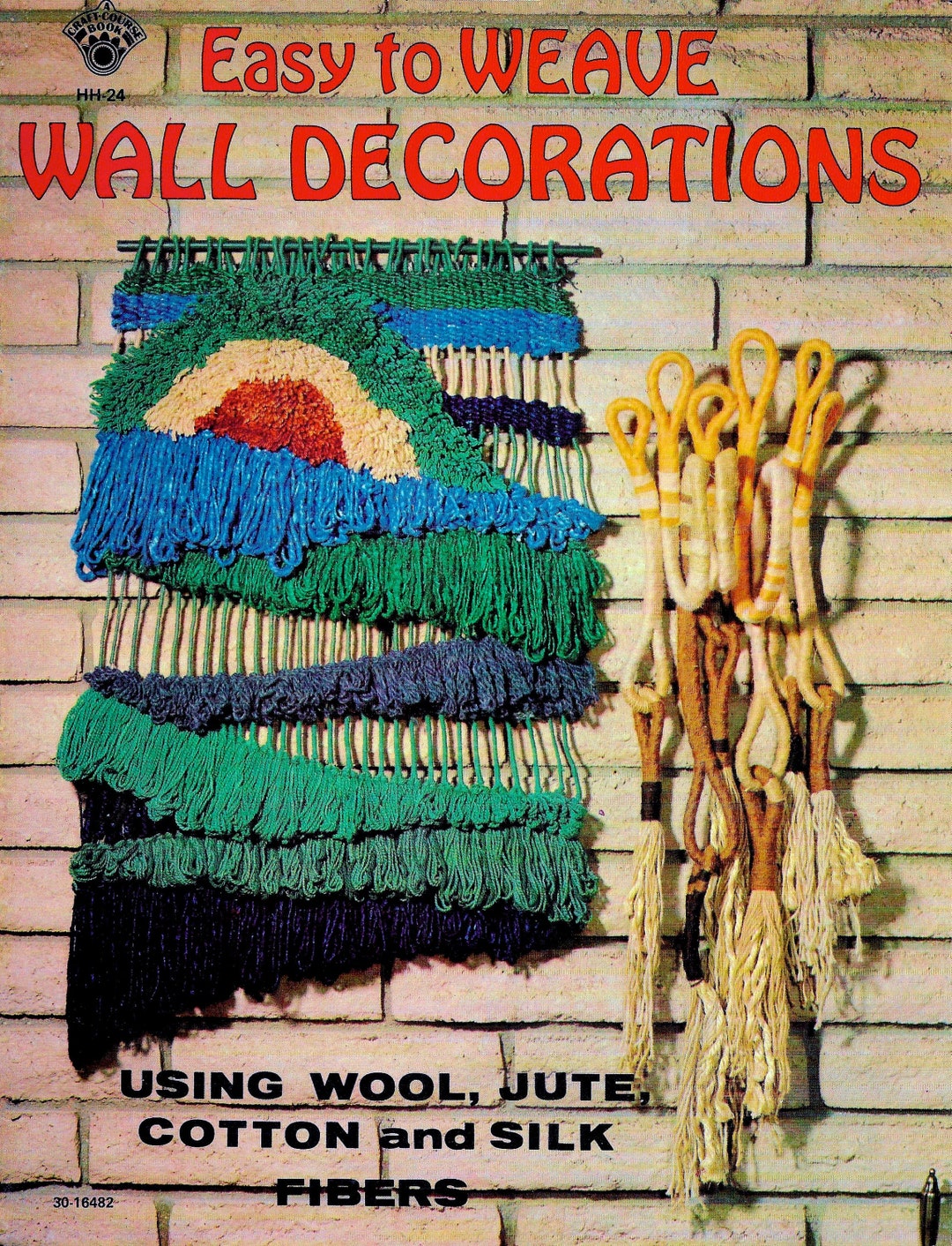 Vintage Weaving Pattern Book PDF 1970s Flatloom Easy to Weave Books ...