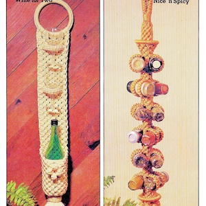 Vintage Macrame Pattern Book PDF Download • Macrame Kitchen Pattern ...