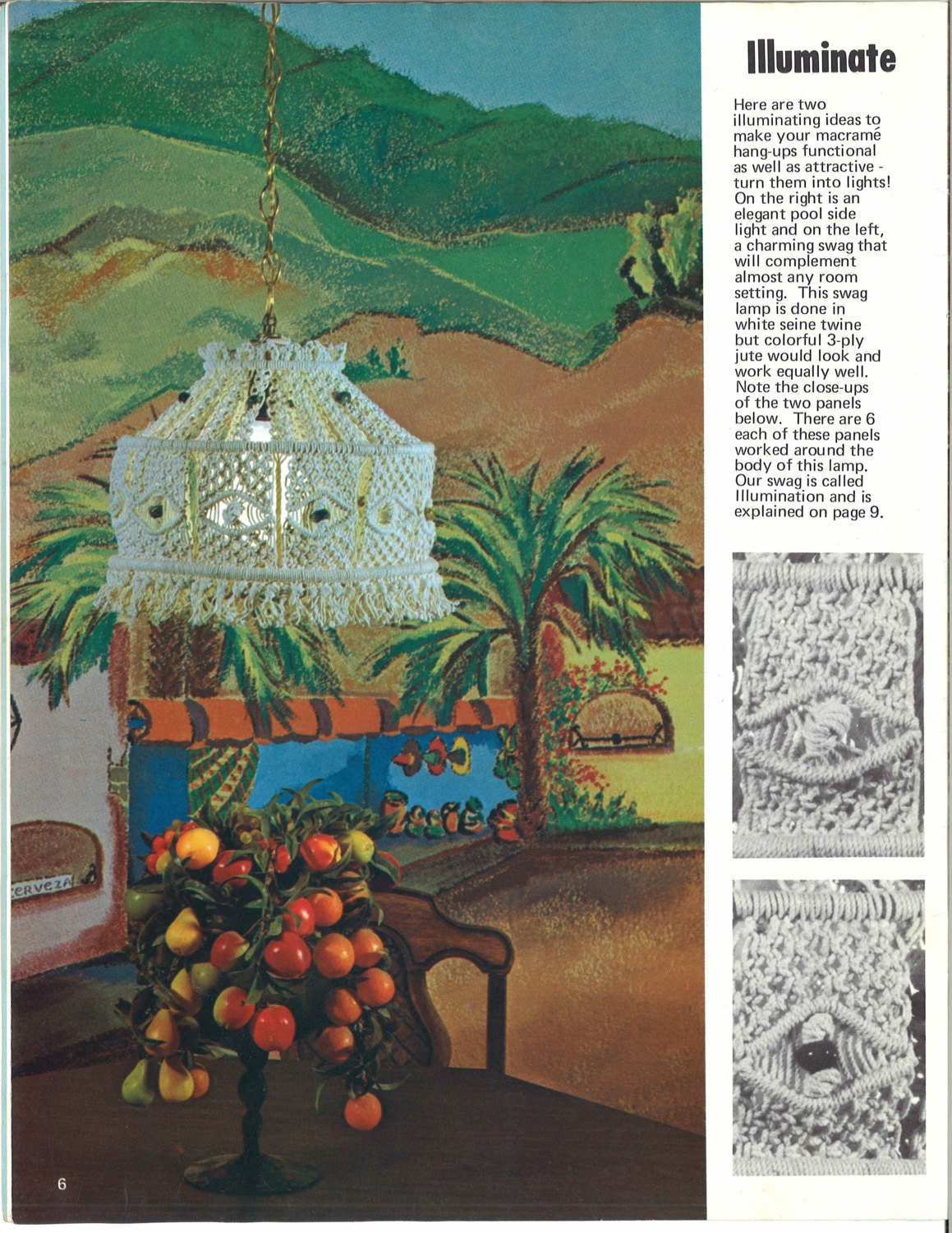 Macrame Hang Ups 1970s Learning Macramé Knots How To | Etsy