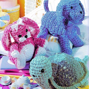 Vintage Crochet Toy Pattern Book PDF Download • Amigurumi Crochet ...