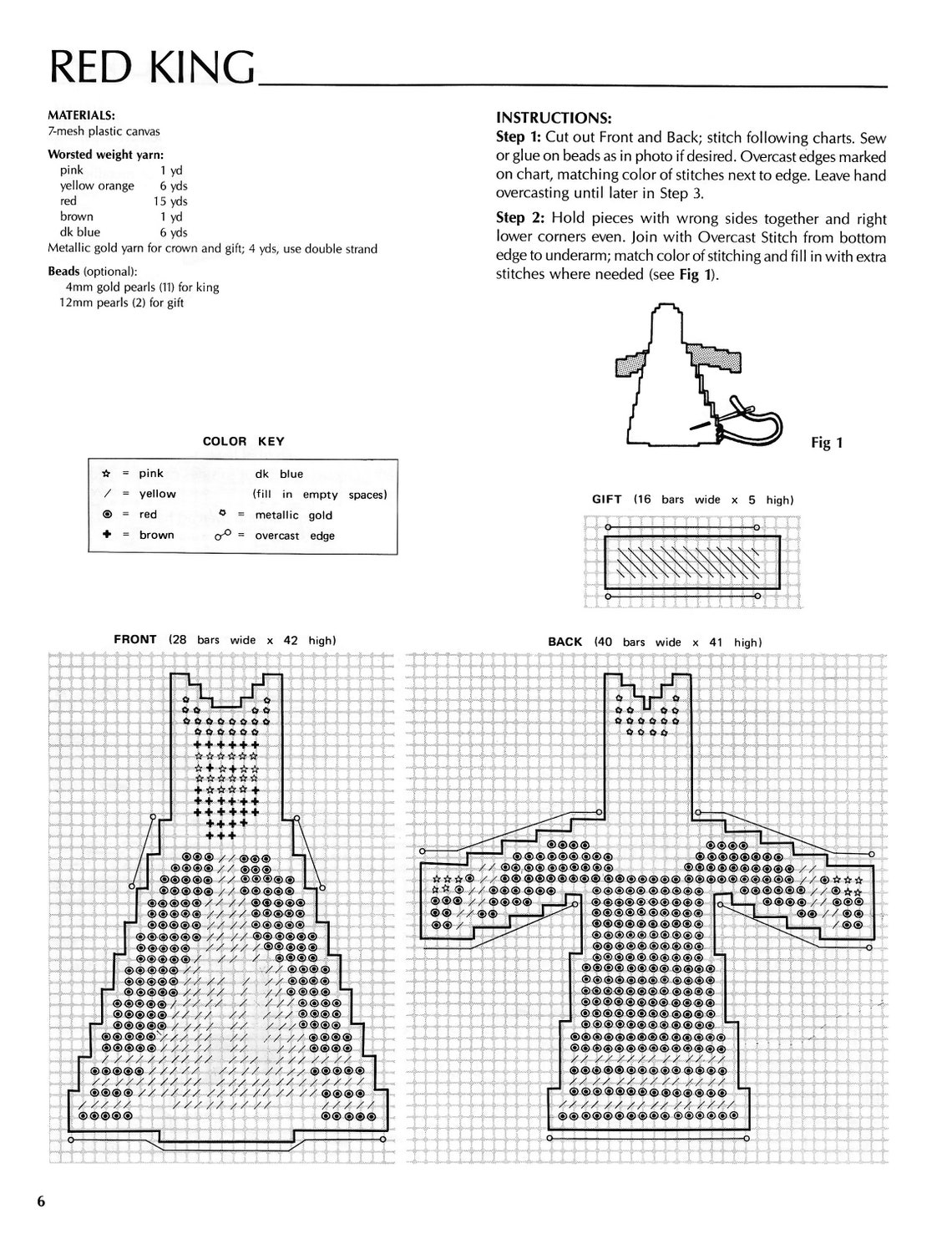 Vintage Plastic Canvas Pattern Book PDF Digital Download - Etsy