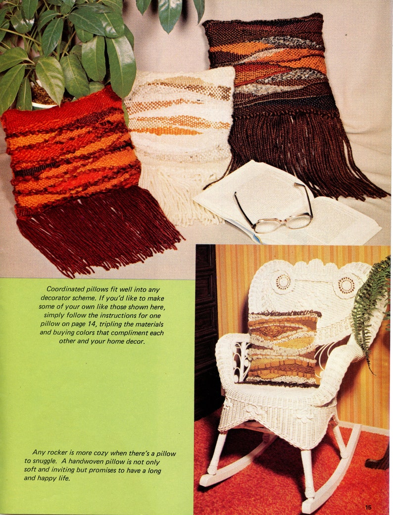Weaving on A Cardboard off Loom 1970s Flatloom Weaver Books - Etsy