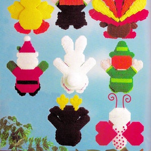 Vintage Plastic Canvas Pattern Book PDF Digital Download • Christmas ...