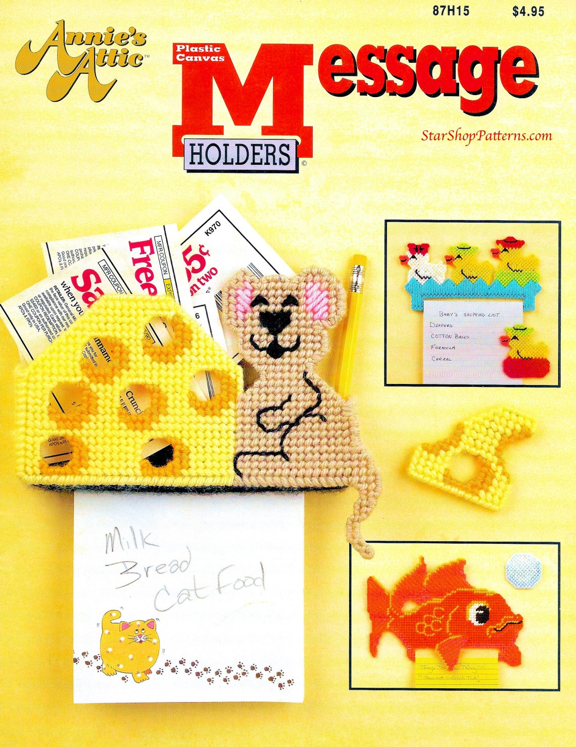 Vintage Plastic Canvas Pattern Book PDF Digital Download - Etsy