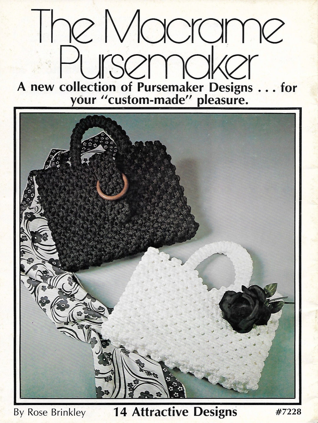 The Macramé Pursemaker • 1970s Macrame Bags Design Handbag Designs ...