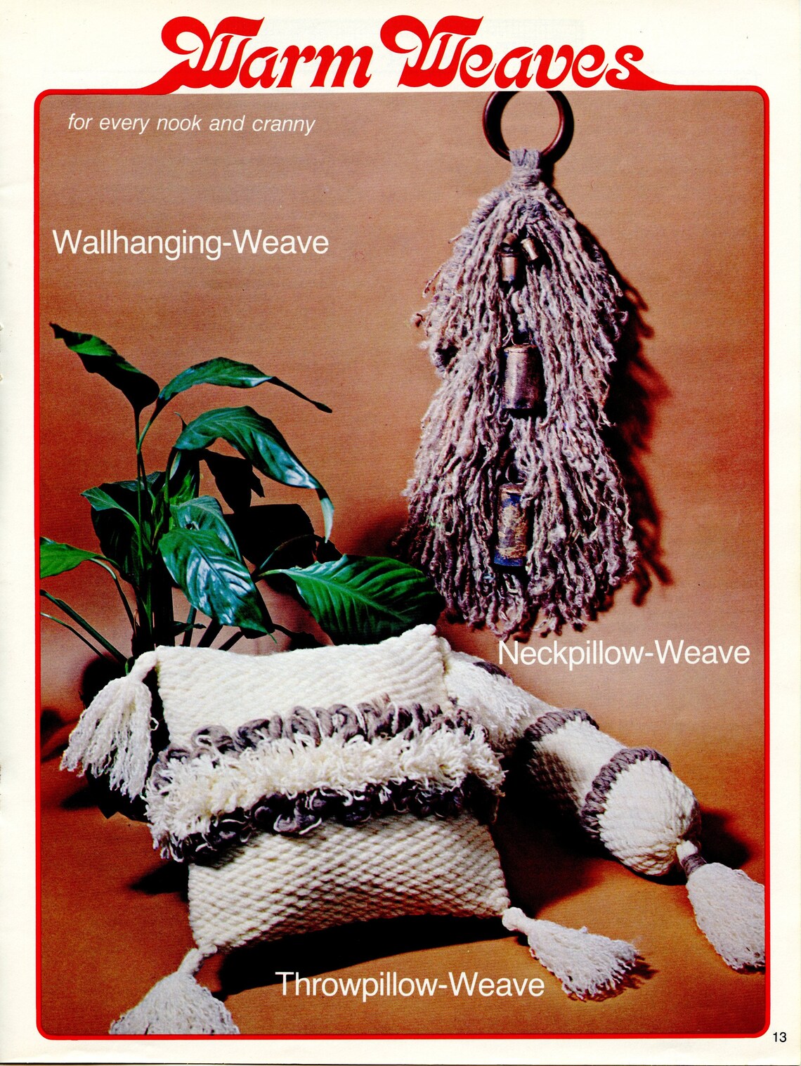 Weaving Show Offs • 1970s Flatloom Weaver Book Weave How to Owl ...