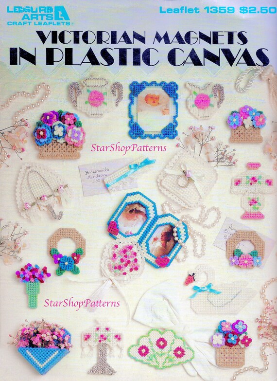 Vintage Plastic Canvas Pattern Book PDF Digital Download | Etsy
