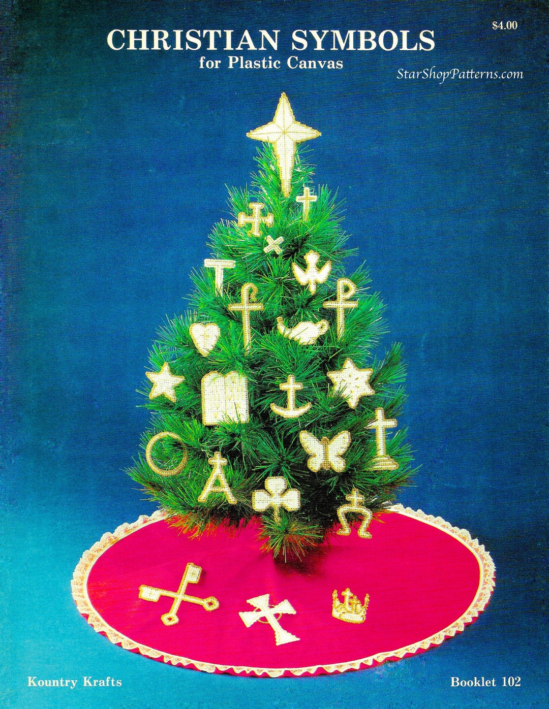 Vintage Plastic Canvas Pattern Book PDF • Xmas Christmas Jesus Cross ...