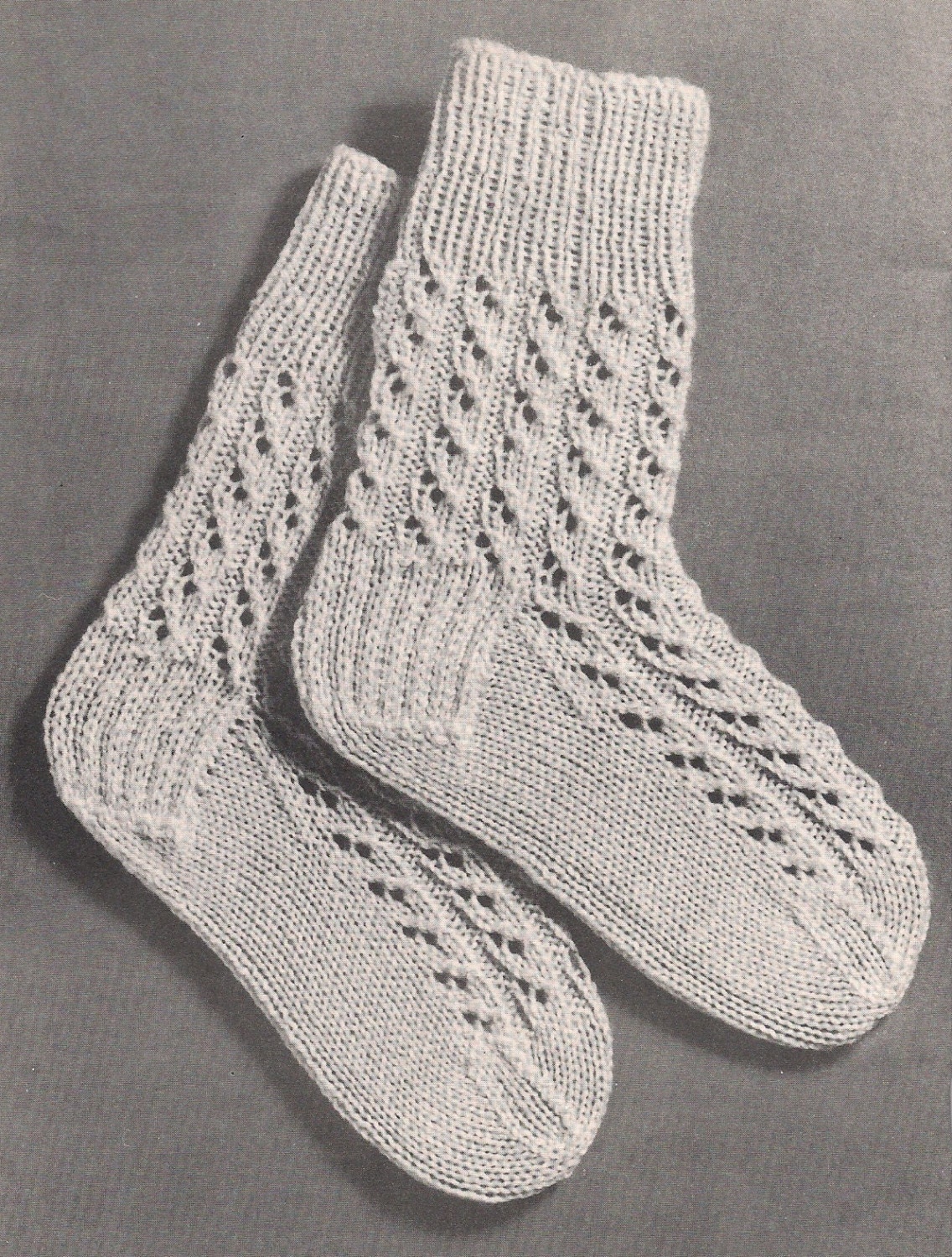 Winter Woollies 1960s Sock Pattern Vintage 60s Knitting - Etsy