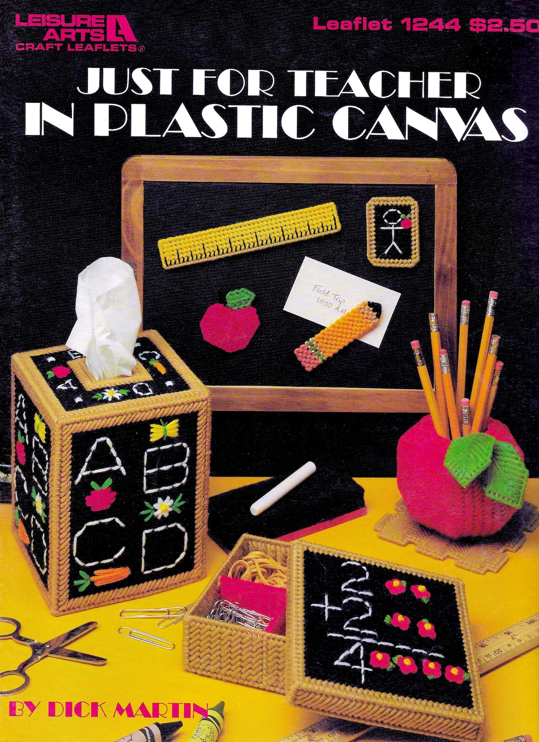Vintage Plastic Canvas Pattern Book PDF • Teacher Plastic Canvas ...