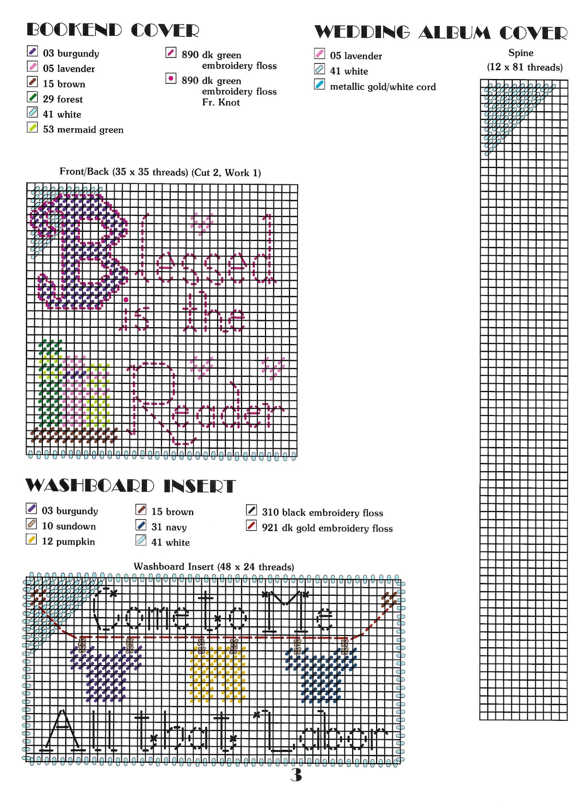 Vintage Plastic Canvas Pattern Book PDF Digital Download - Etsy