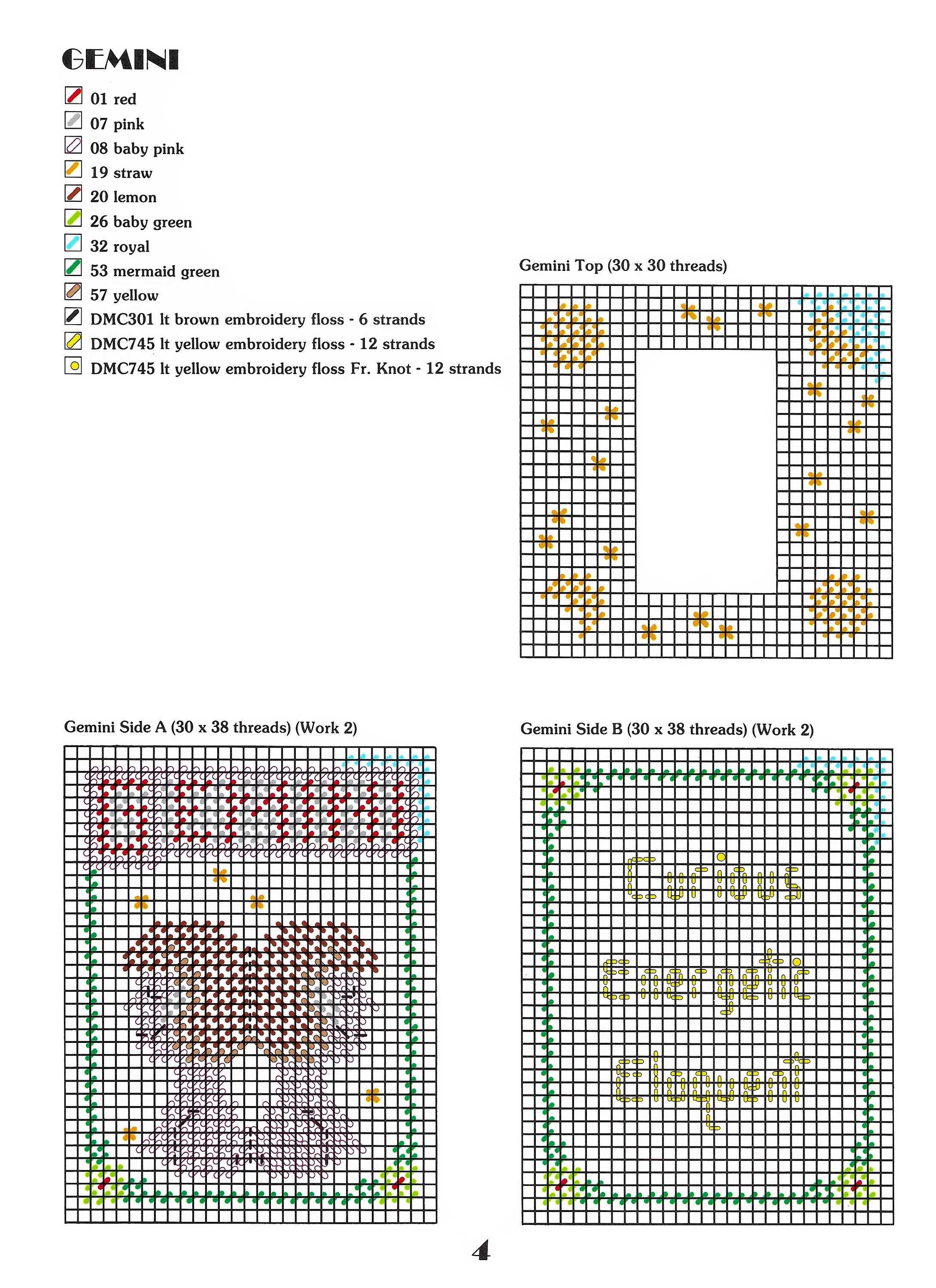 Vintage Plastic Canvas Pattern Book PDF Ebook Astrology | Etsy
