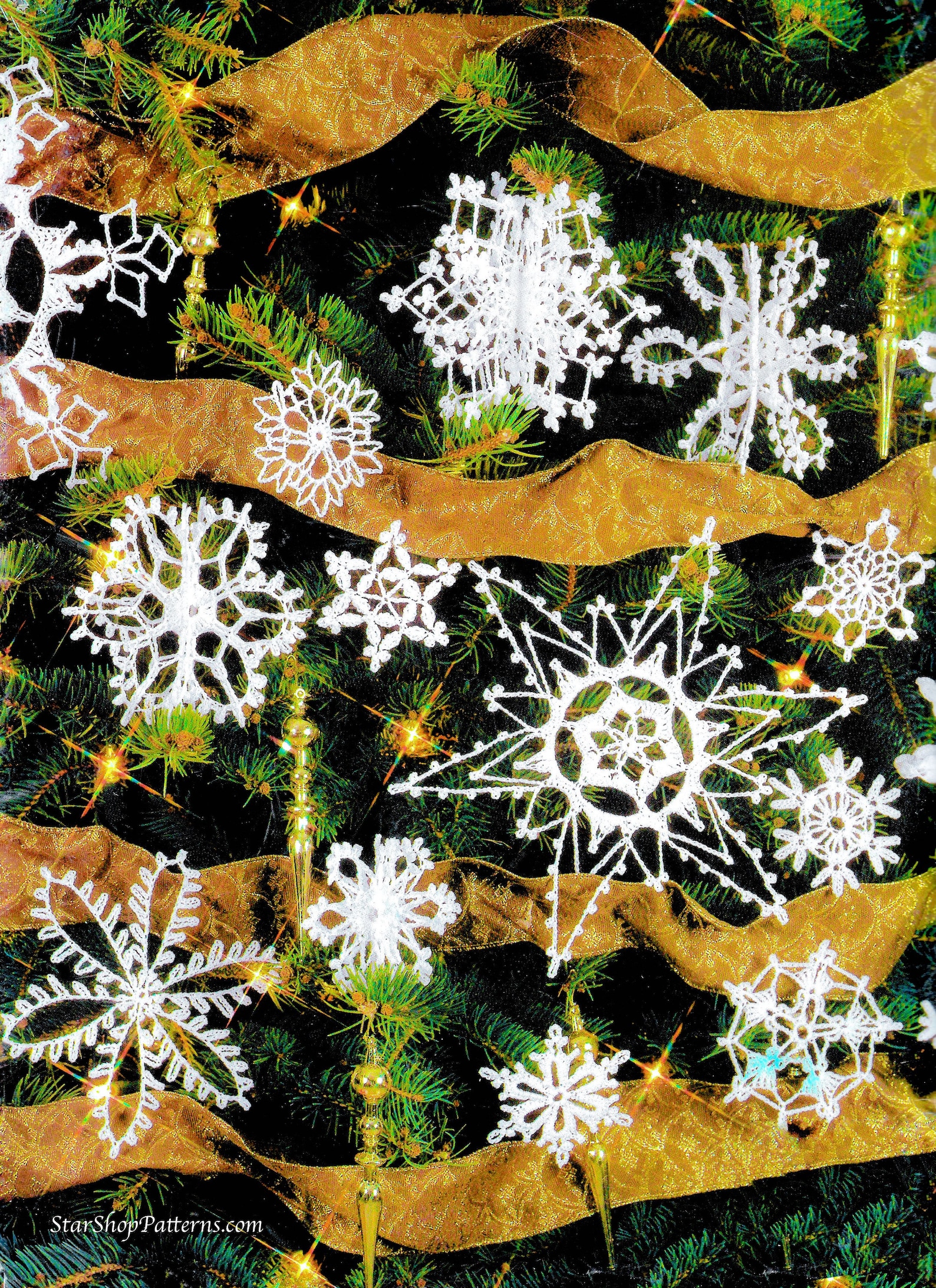 Christmas Crochet Snowflake Pattern Book PDF Digital Download - Etsy
