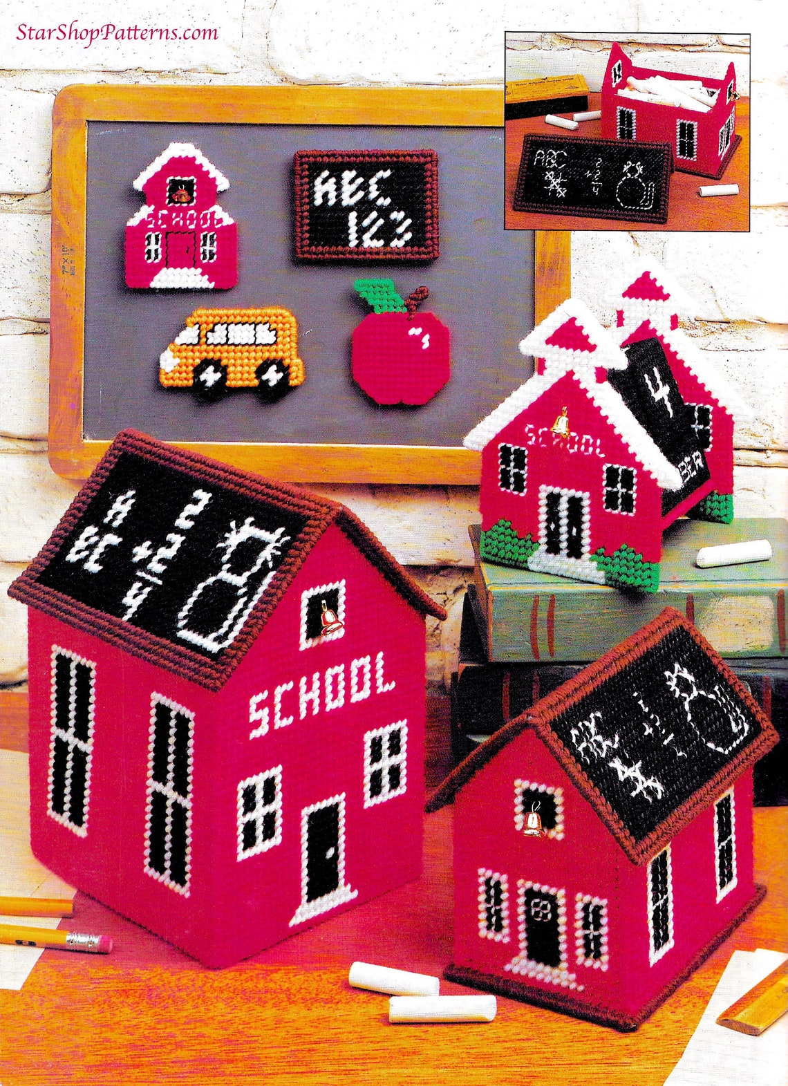 Vintage Plastic Canvas Pattern Book PDF • Teacher Plastic Canvas ...