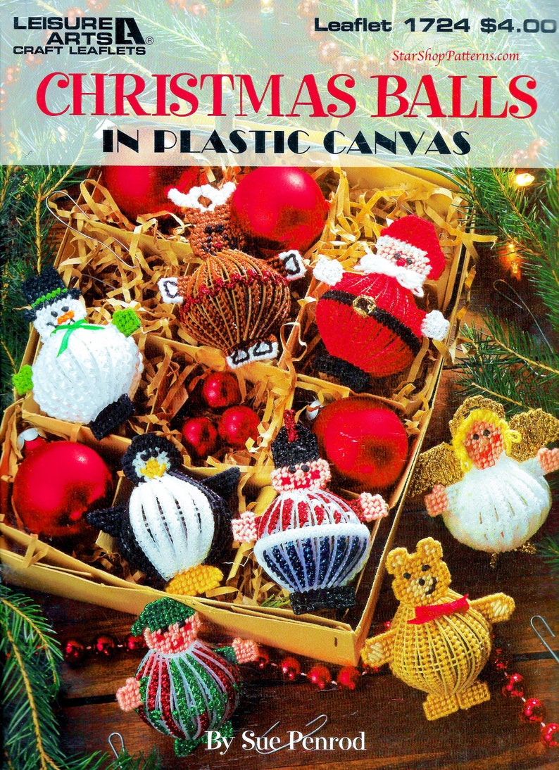 Christmas Plastic Canvas Pattern Book PDF Digital Download - Etsy