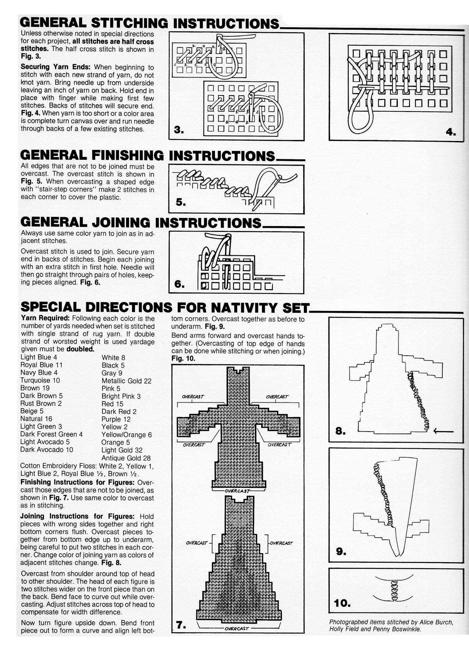 Vintage Nativity Plastic Canvas Pattern Book PDF Digital - Etsy
