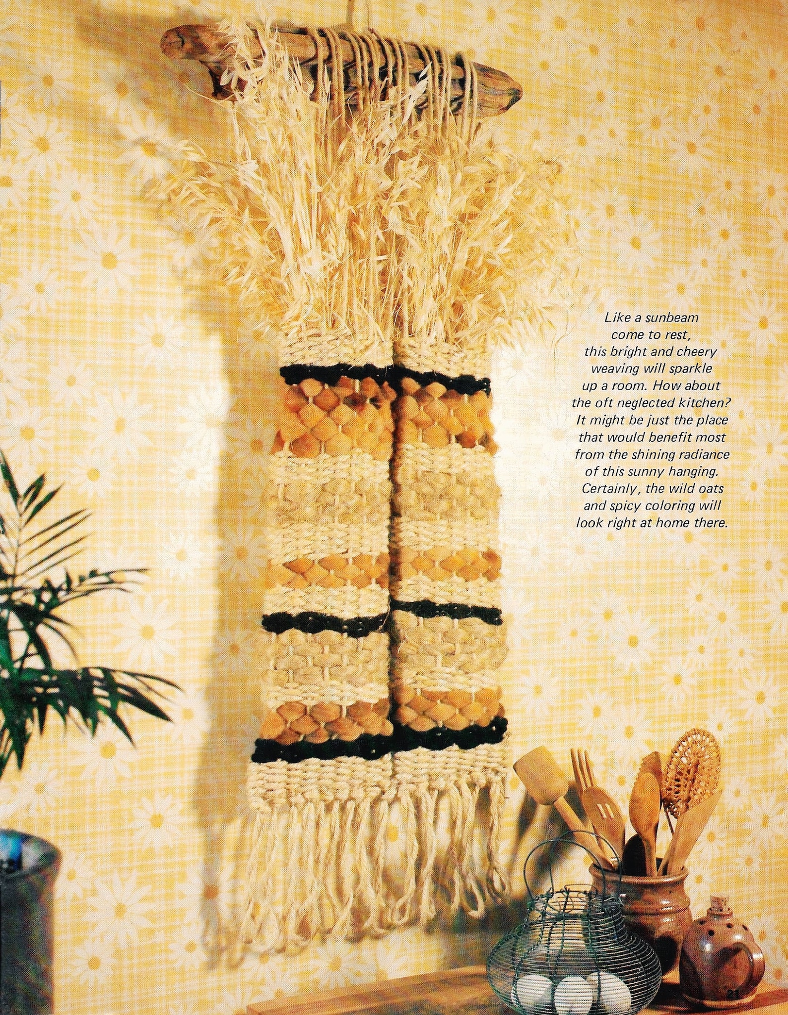 Soft + Simple Weaving • 1970s Off-loom Flatloom Easy Beginner Weaving ...