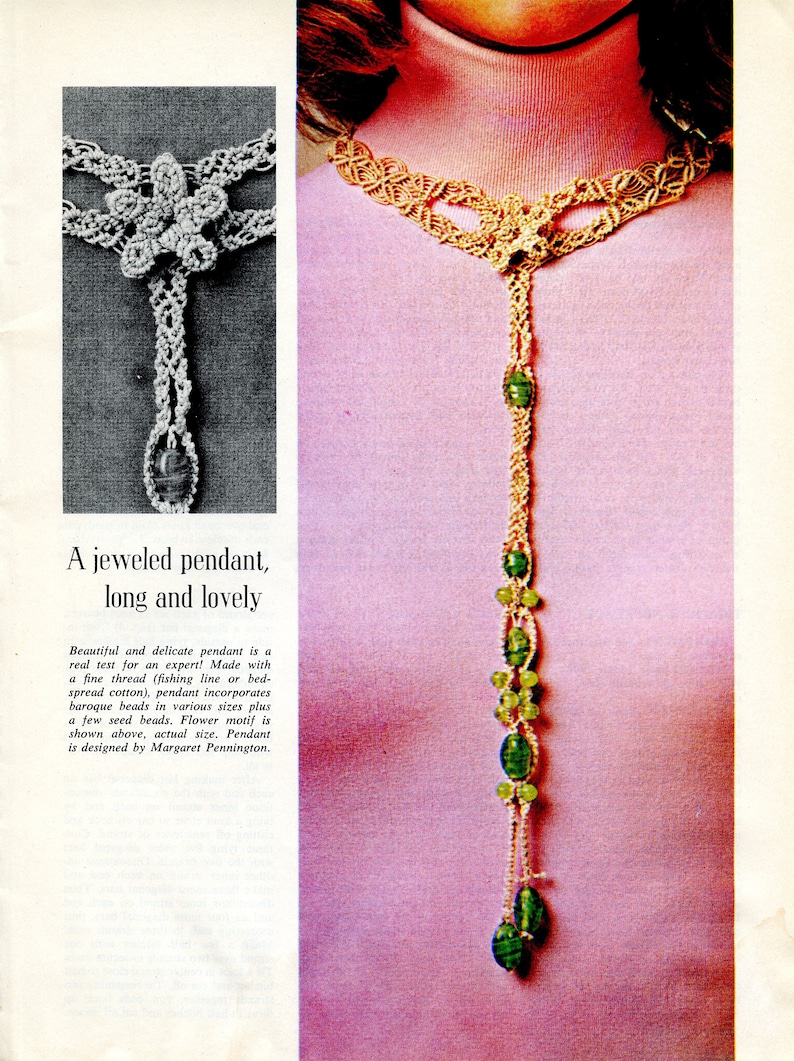 Mccall's Macrame 1970s Macrame Plant Pot Globe Hanger | Etsy