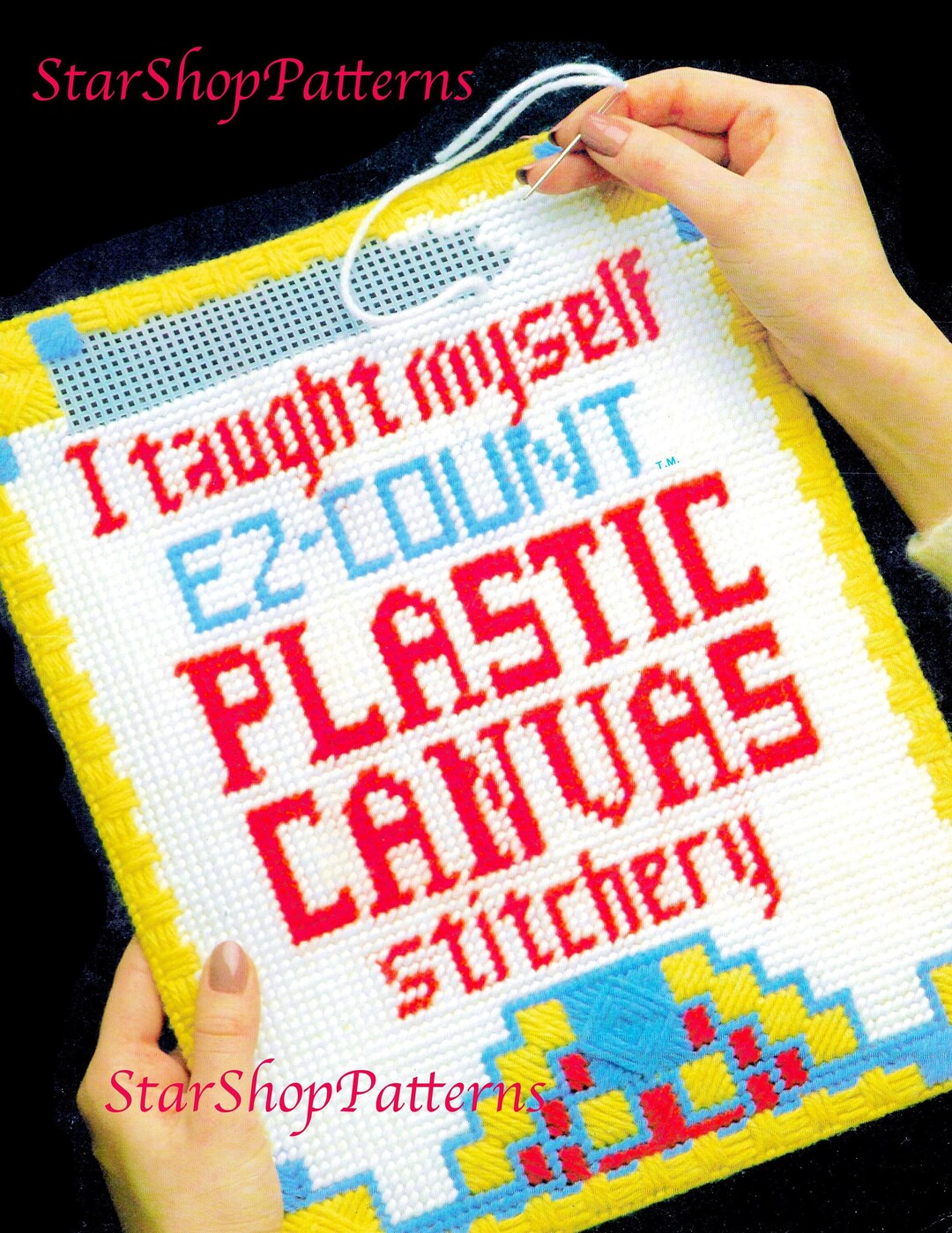 Vintage Plastic Canvas Pattern Book PDF Book • How to Learn Plastic ...