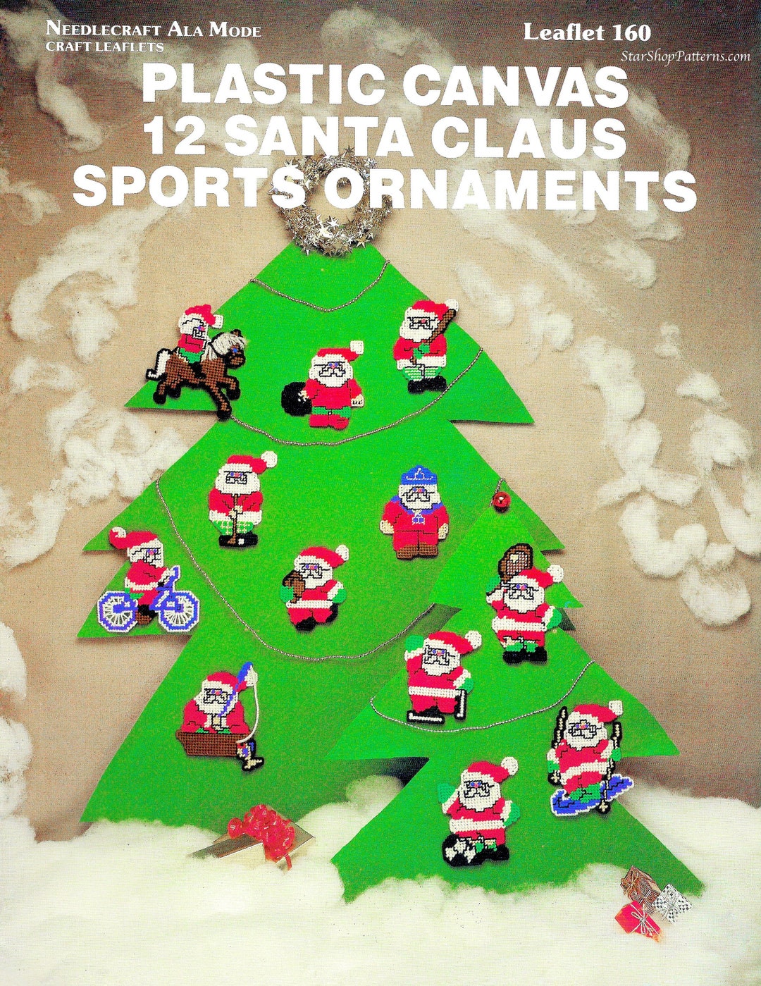 Vintage Plastic Canvas Pattern Book PDF Digital Download • Christmas ...