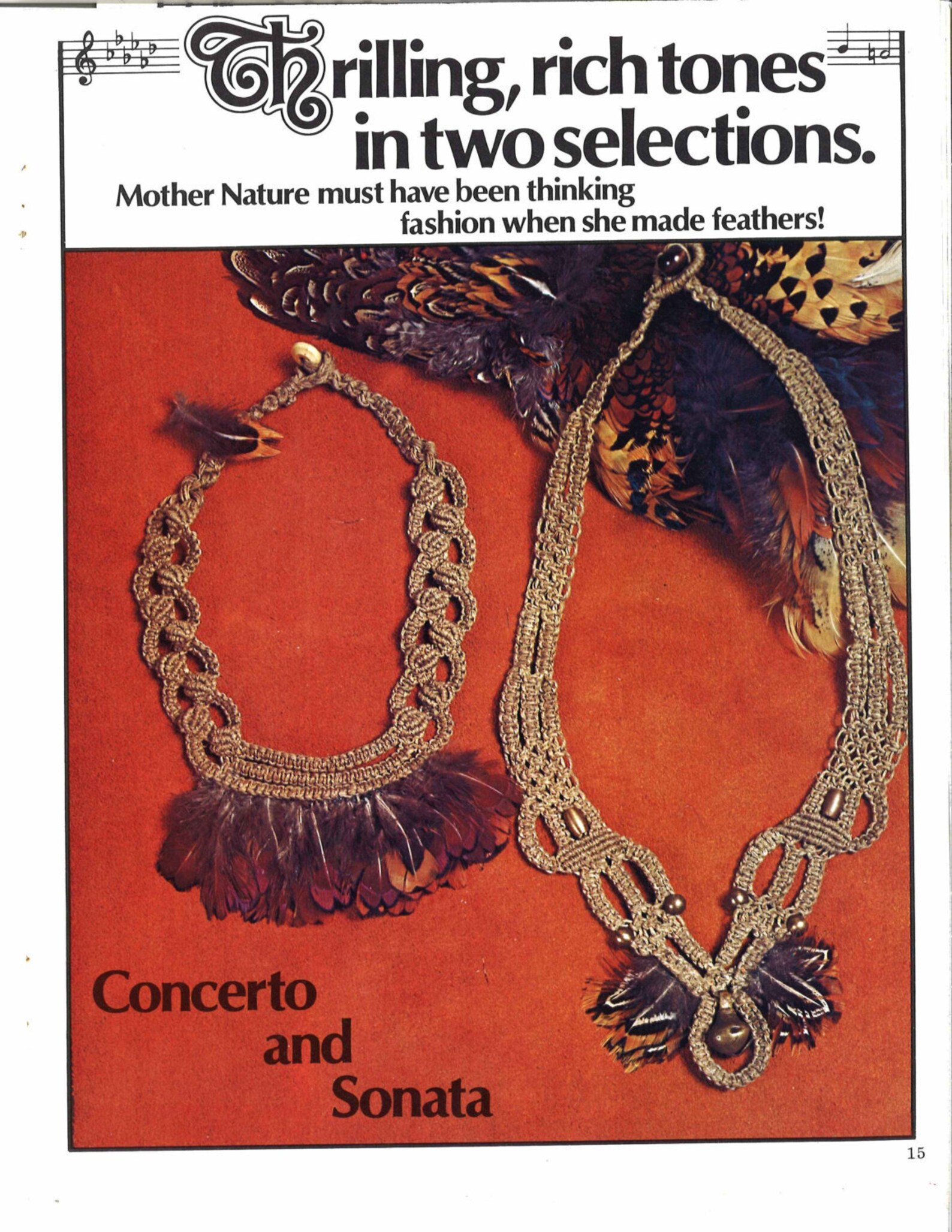 Vintage Macrame Pattern Book PDF • Beaded Jewelry, Necklace, Earrings ...