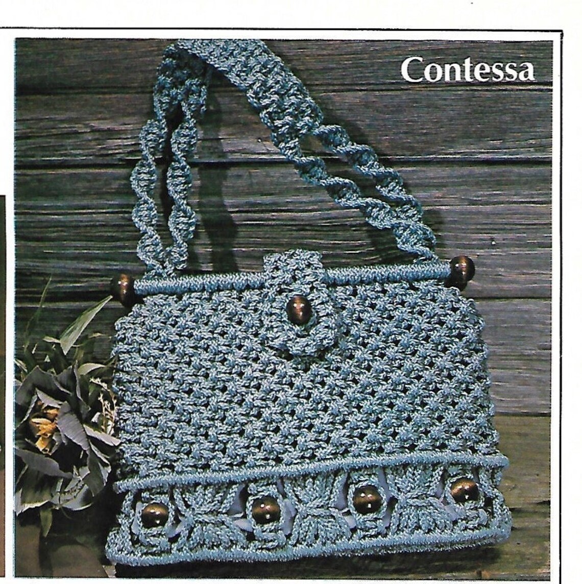 Lemon Lime Purses 1970s Macrame Bags Design Handbag - Etsy