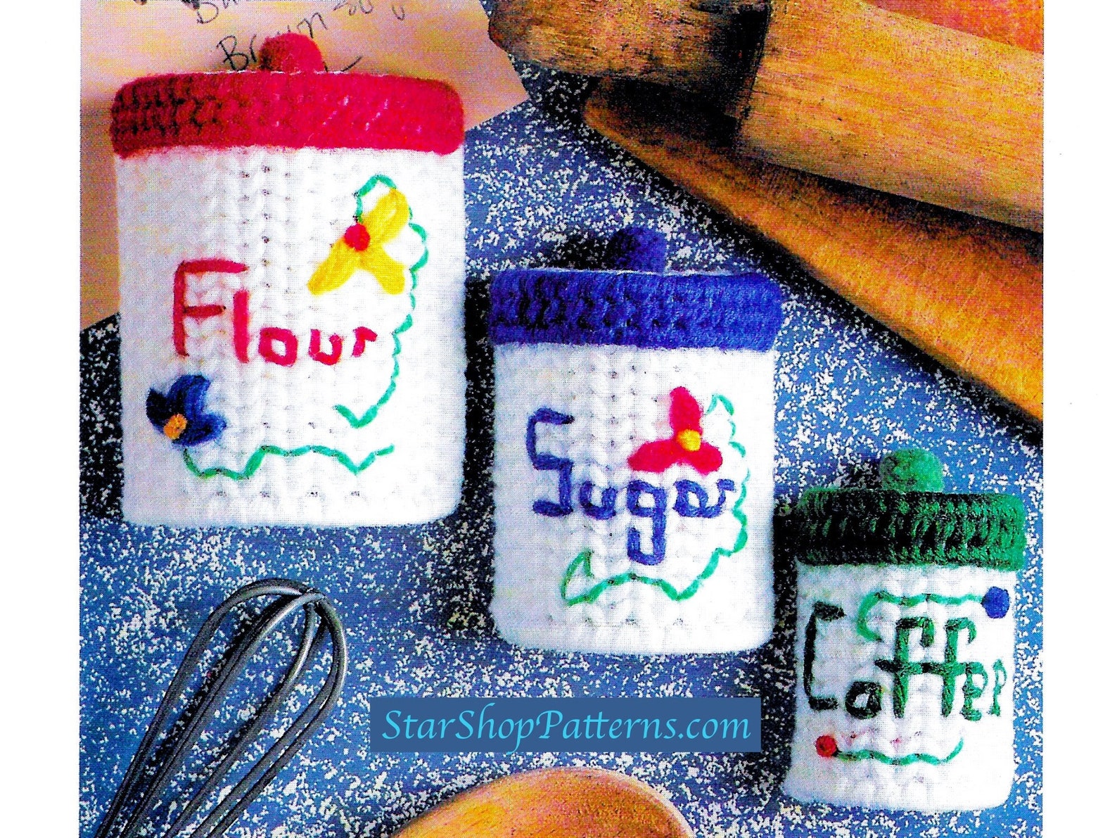 Vintage Plastic Canvas Pattern Book PDF • Kitchen Plastic Canvas ...