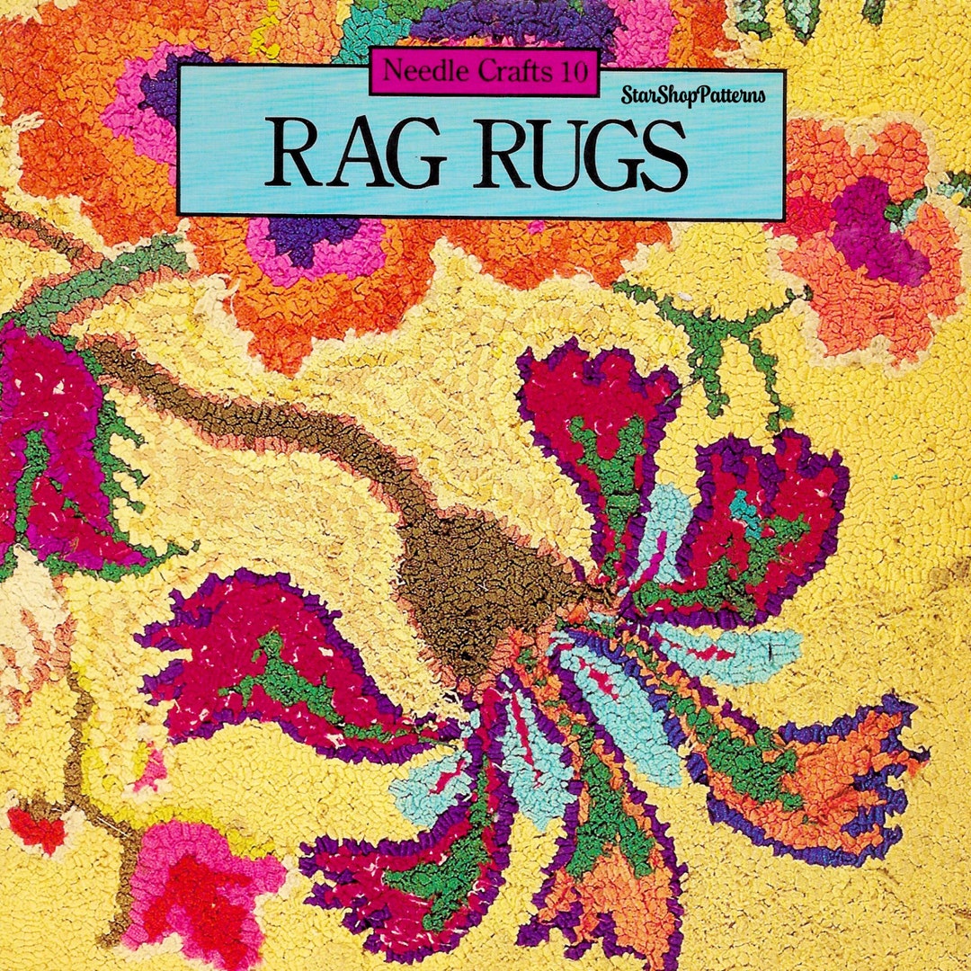 Vintage Rag Rug Making Book PDF • 1980s Beginner Vintage Carpet Making ...