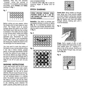 Vintage Plastic Canvas Pattern Book PDF • Tissue Box Cover Plastic ...
