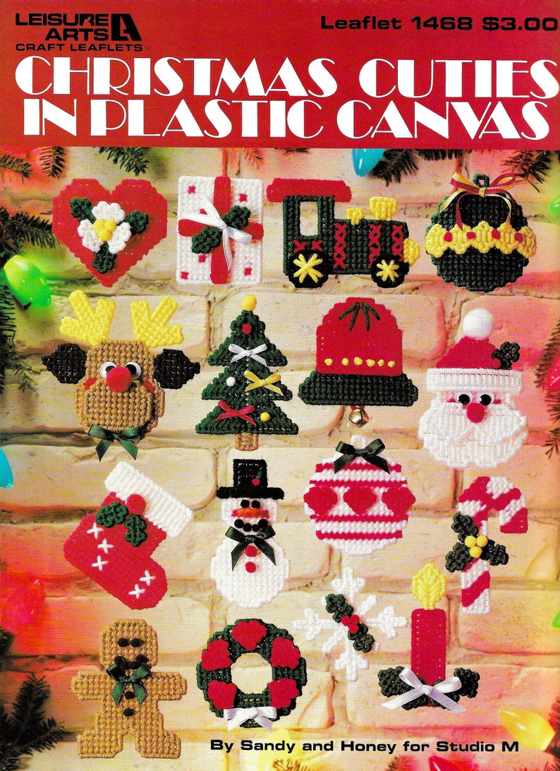 Vintage Plastic Canvas Pattern Book PDF Digital Download - Etsy