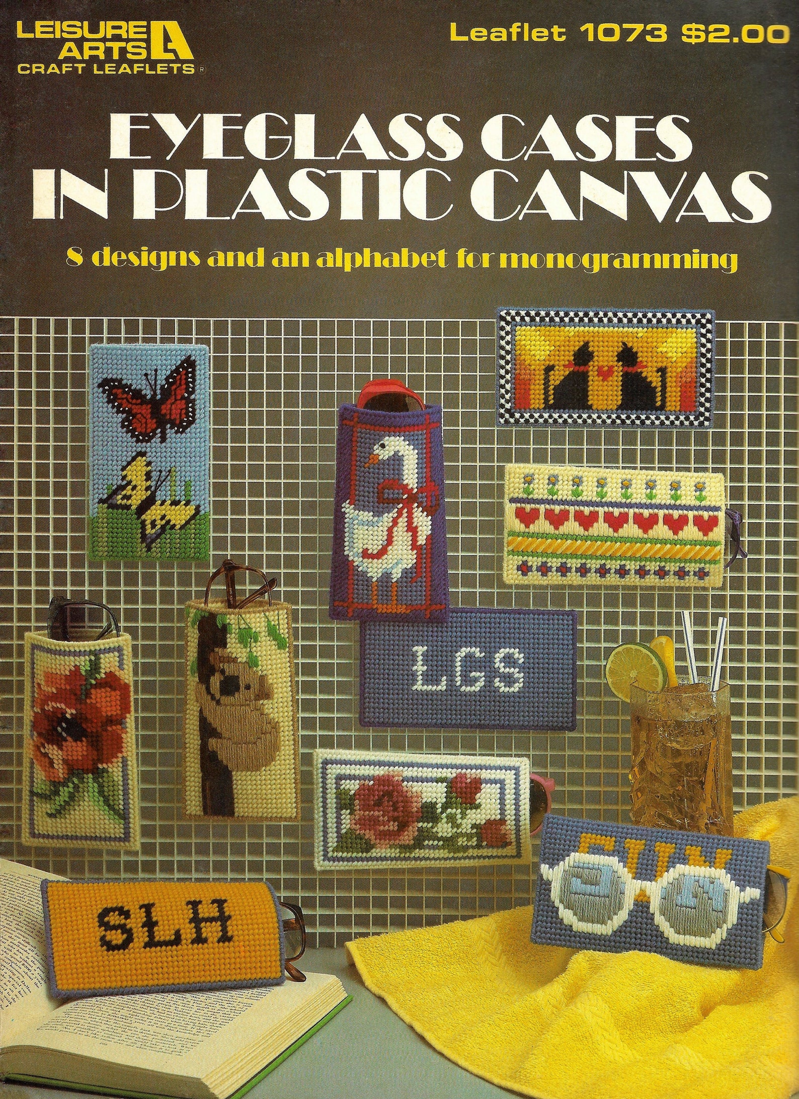 Vintage Plastic Canvas Pattern Book PDF Plastic Canvas - Etsy