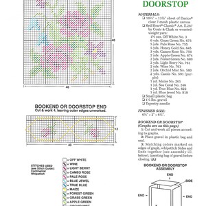 Vintage Plastic Canvas Pattern Book PDF Digital Download • Victorian ...