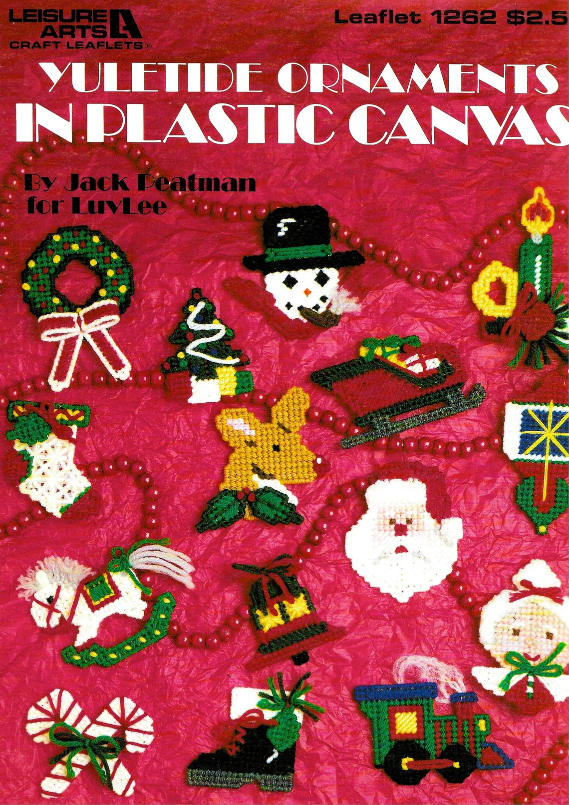 Vintage Plastic Canvas Pattern Book PDF Digital Download - Etsy