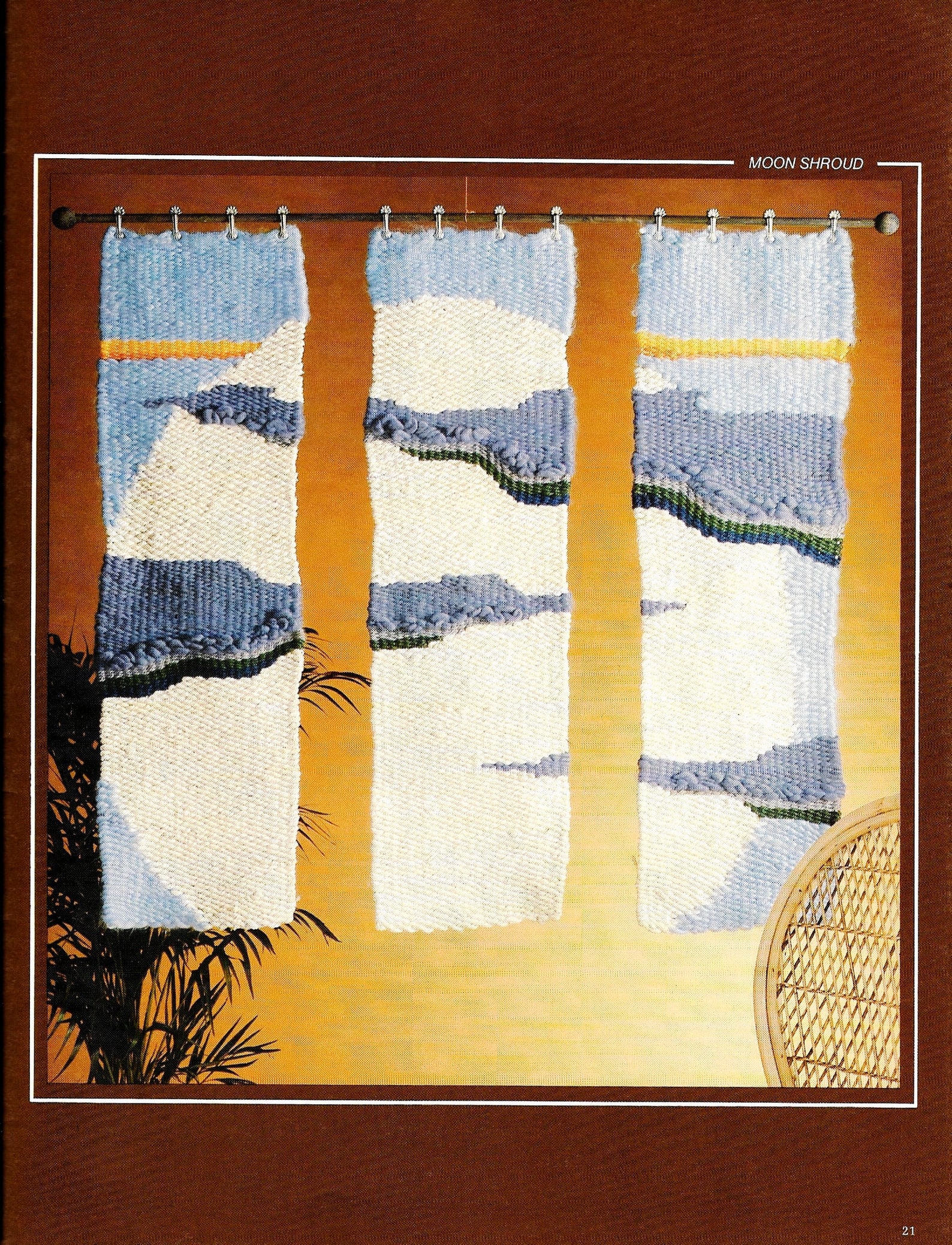 Vintage Moon Weaving Pattern • 1970s Lunar Flatloom Weaving Book • Lune ...