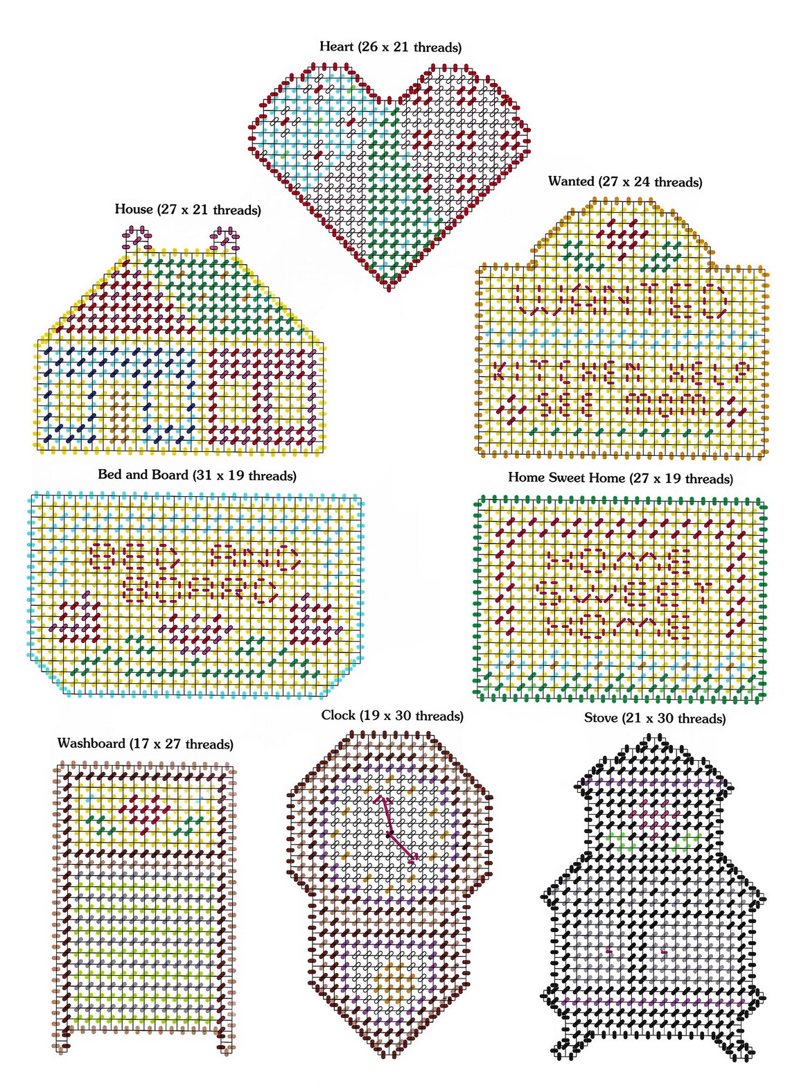 Vintage Plastic Canvas Pattern Book PDF Digital Download - Etsy