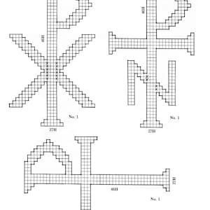 Vintage Plastic Canvas Pattern Book PDF • Xmas Christmas Jesus Cross ...