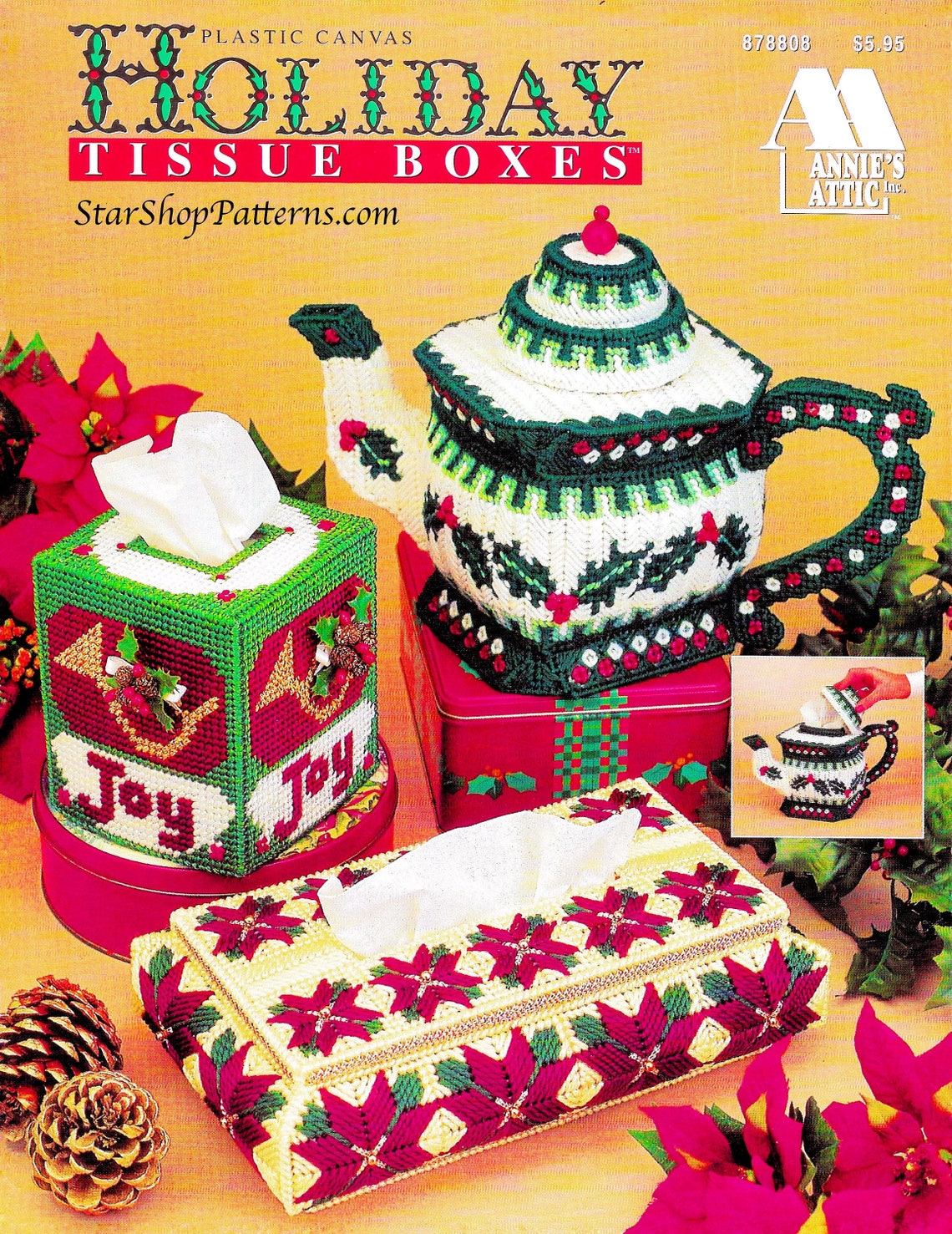 Vintage Plastic Canvas Pattern Book PDF Christmas Plastic - Etsy